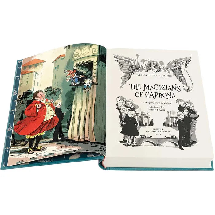 Diana Wynne Jones - The Magicians of Caprona - Folio Society ...